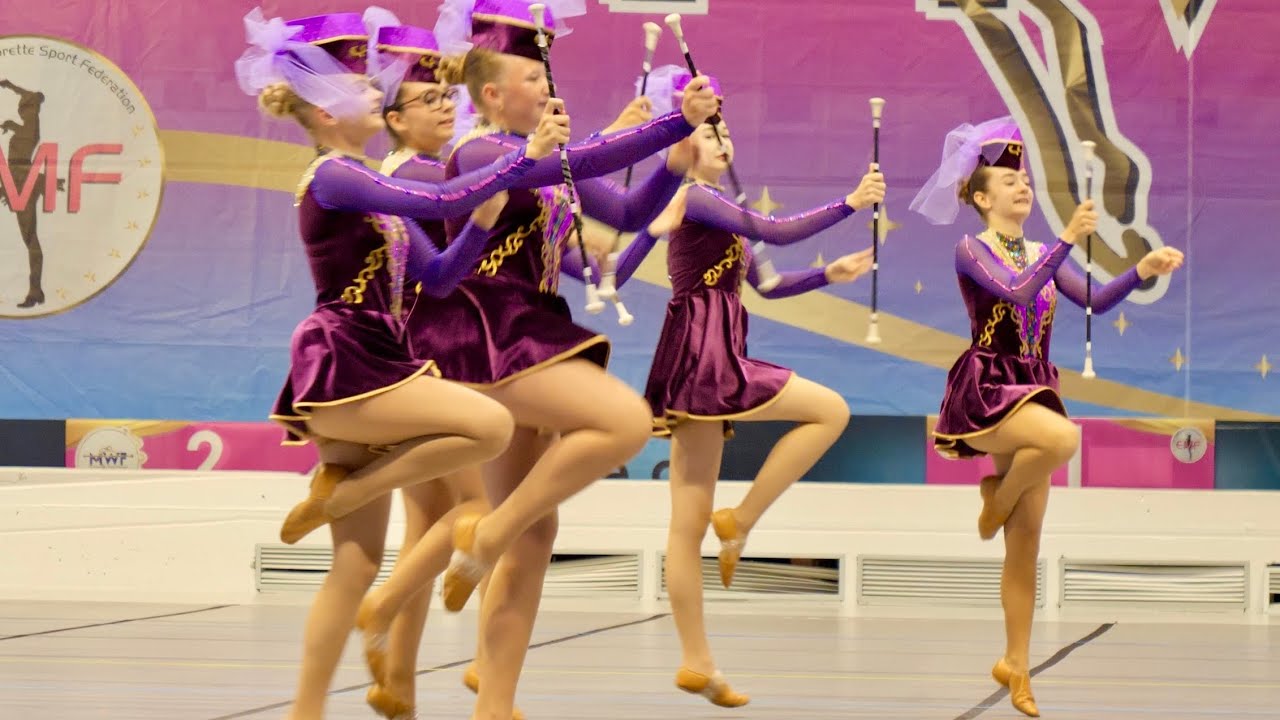Majorettes *FENIX Radlin* - mini BATON juniors - XX European Majorette ...