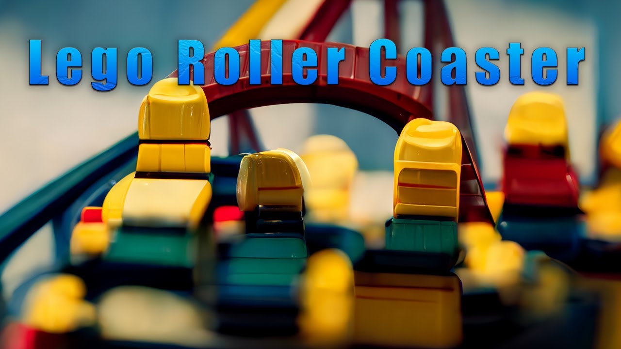 Making A Custom Lego Roller Coaster - YouTube