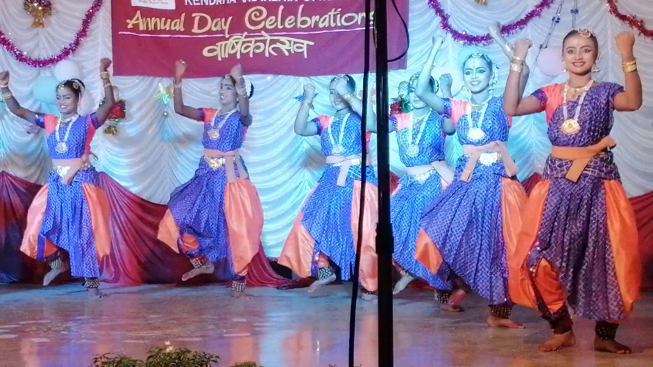 Annual function Invocation dance by kv OTTAPALAM students - YouTube