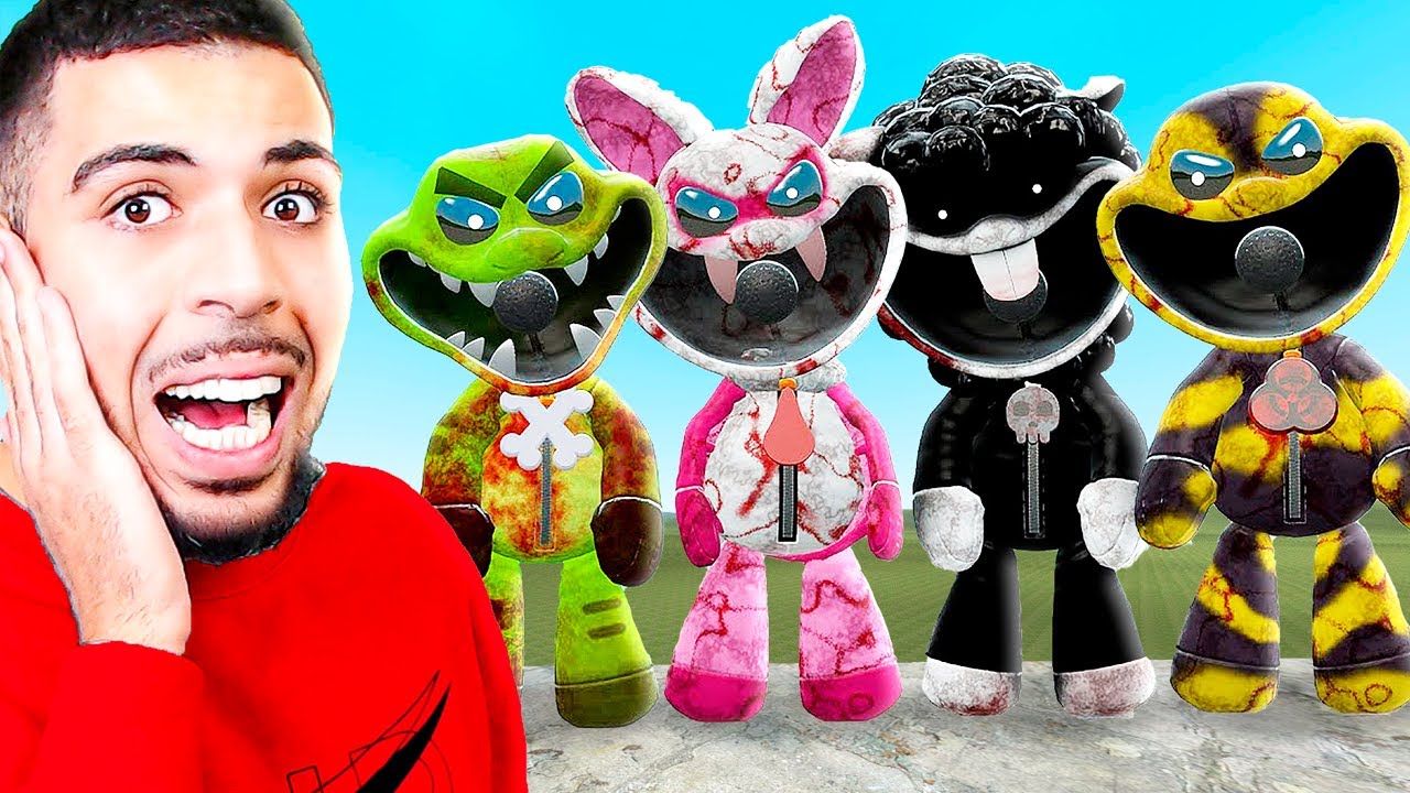 JE DÉCOUVRE LES NIGHTMARE CRITTERS POPPY PLAYTIME CHAPITRE 4 ! - YouTube