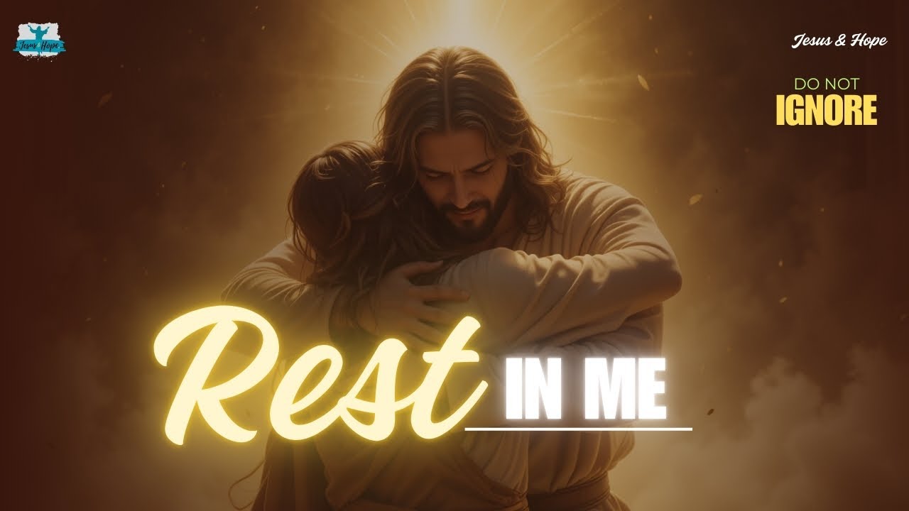 God's Message : Rest in Me | I Am There For You | Motivational Message ...