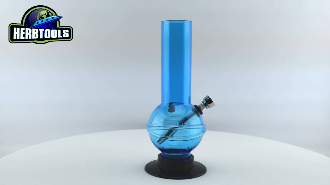 ACRYLIC SPHERE SMALL BONG [HD] [HERBTOOLS] - YouTube