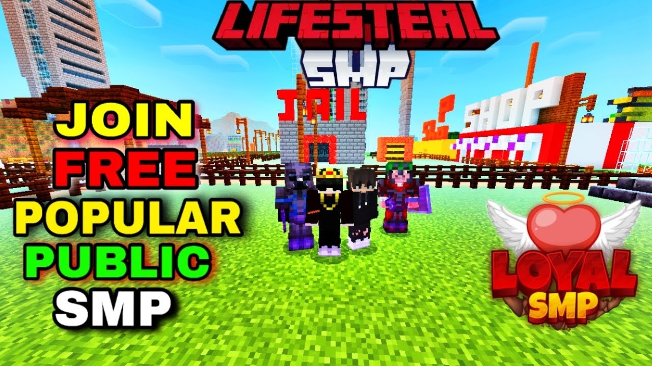 New Best Public Lifesteal Smp Server For Minecraft 🚀 | Java + Pocket ...