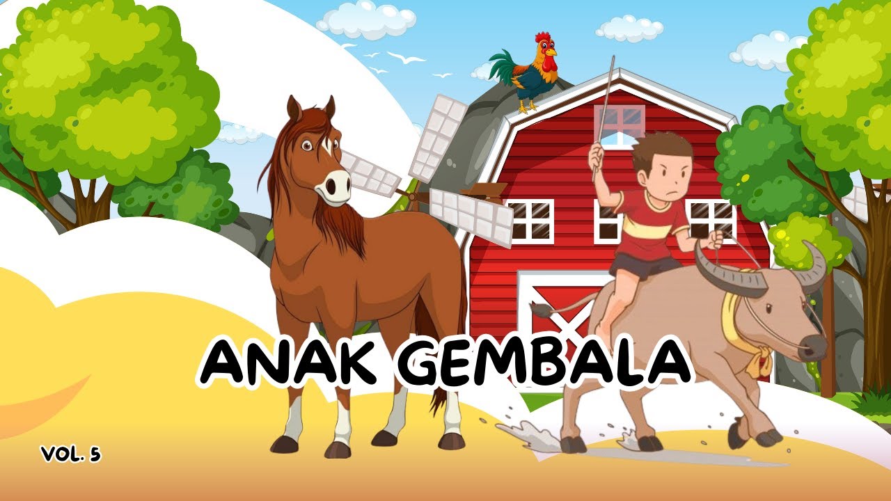 Lagu Anak-anak - "Anak Gembala" | Lagu Anak Populer - YouTube