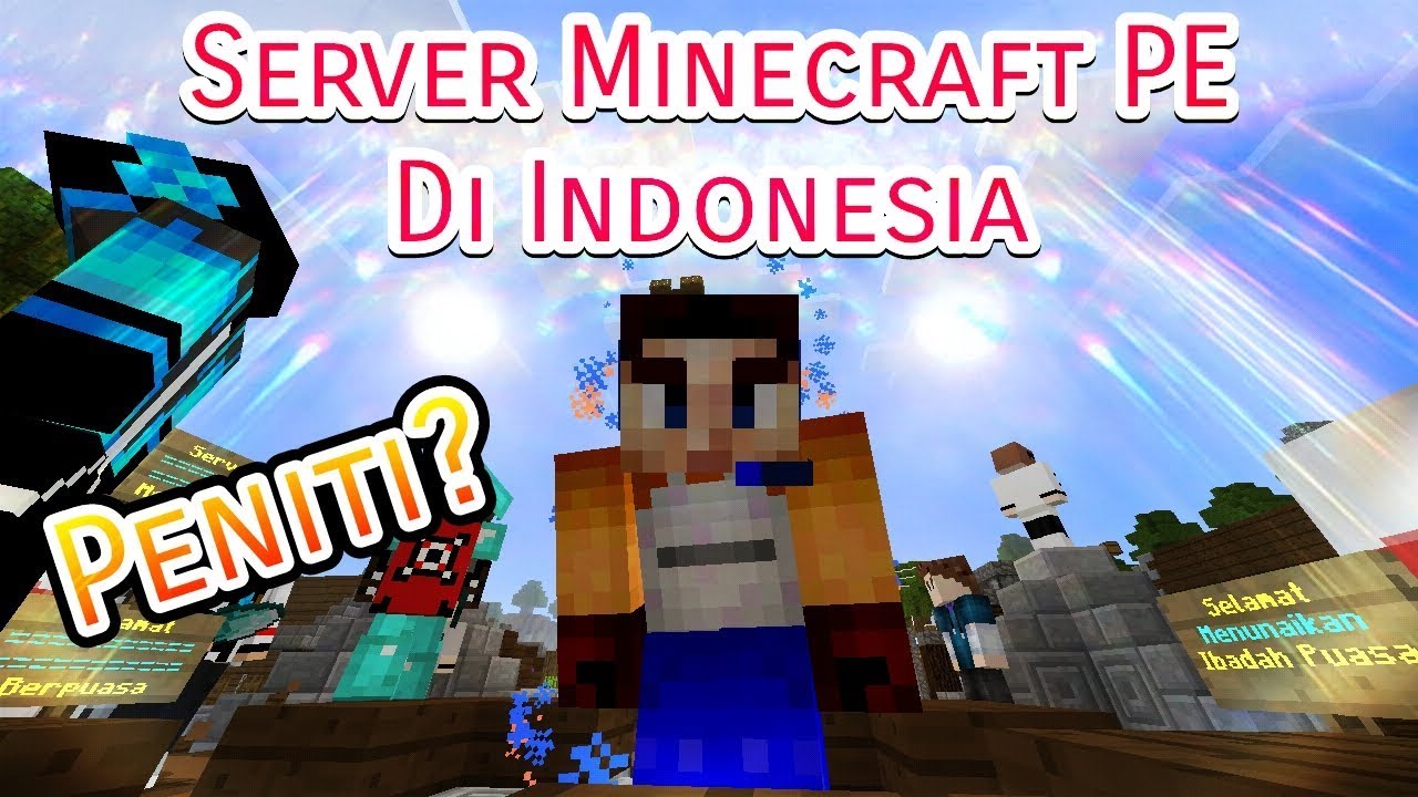 Review Salah Satu Server Minecraft PE di Indonesia Venity Network! - YouTube