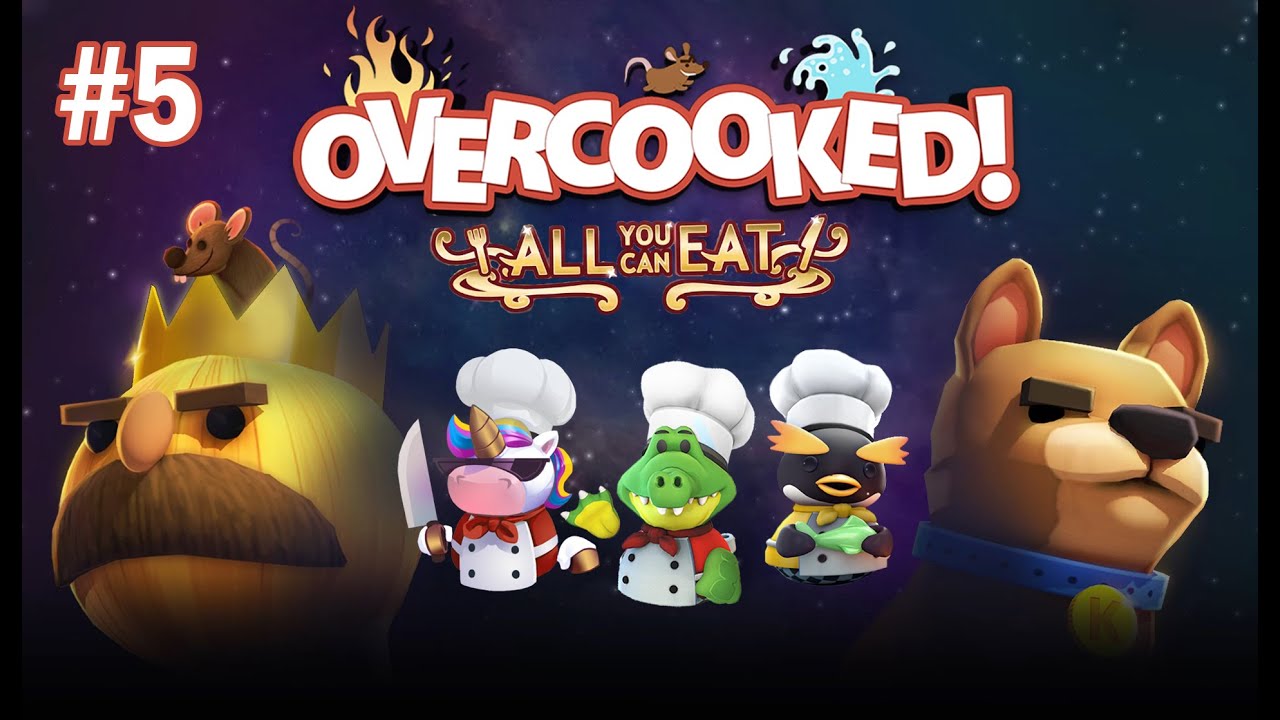 TACO SÜTÉS AZ ŰRBEN!🌮😋👾 | Overcooked! All You Can Eat - VOD 5. Rész ...