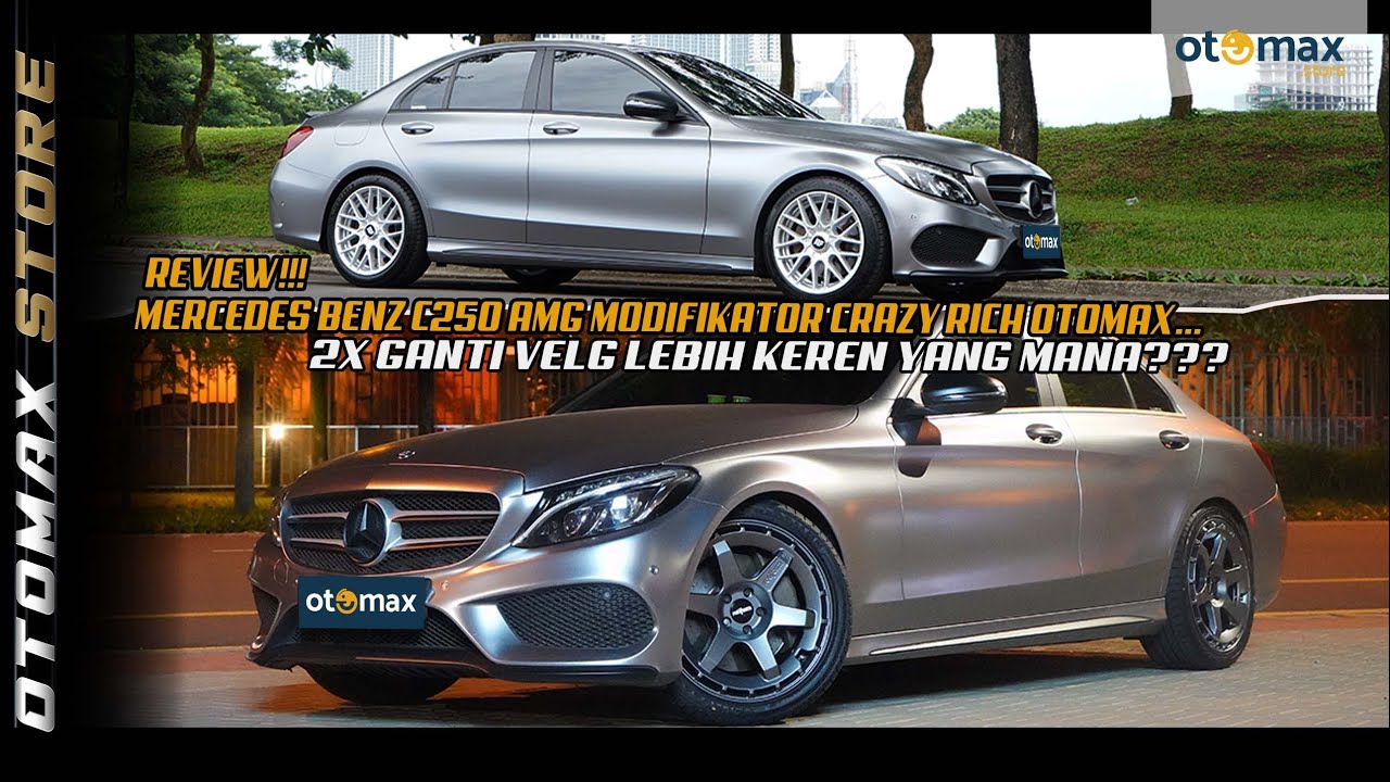 Modifikasi Mercedes Benz C250 AMG, Ganti Velg Rotiform RSE, Jadi Makin ...