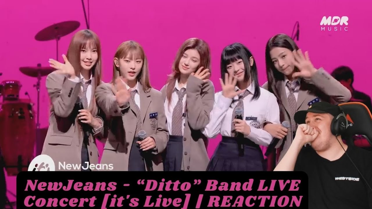 NewJeans - “Ditto” Band LIVE Concert [it's Live] | REACTION - YouTube