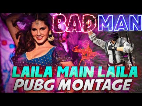 Laila main laila pubg montage bahokal remix bad man I hate u note a problem jai pubg  🤟 🤟
