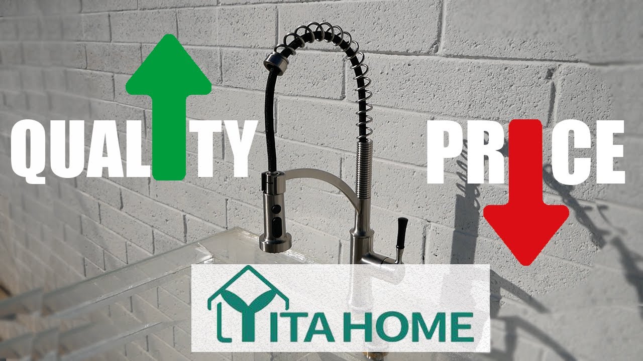 HIGH quality LOW price kitchen faucet on AMAZON - YouTube