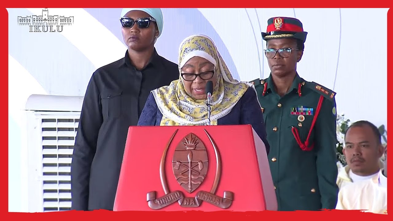 #LIVE; HOTUBA YA MHE. RAIS SAMIA KUHUSU MAADHIMISHO YA MIAKA 60 YA ...