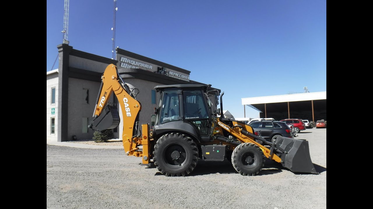 RETROEXCAVADORA CASE 770 FX AÑO 2021 - YouTube