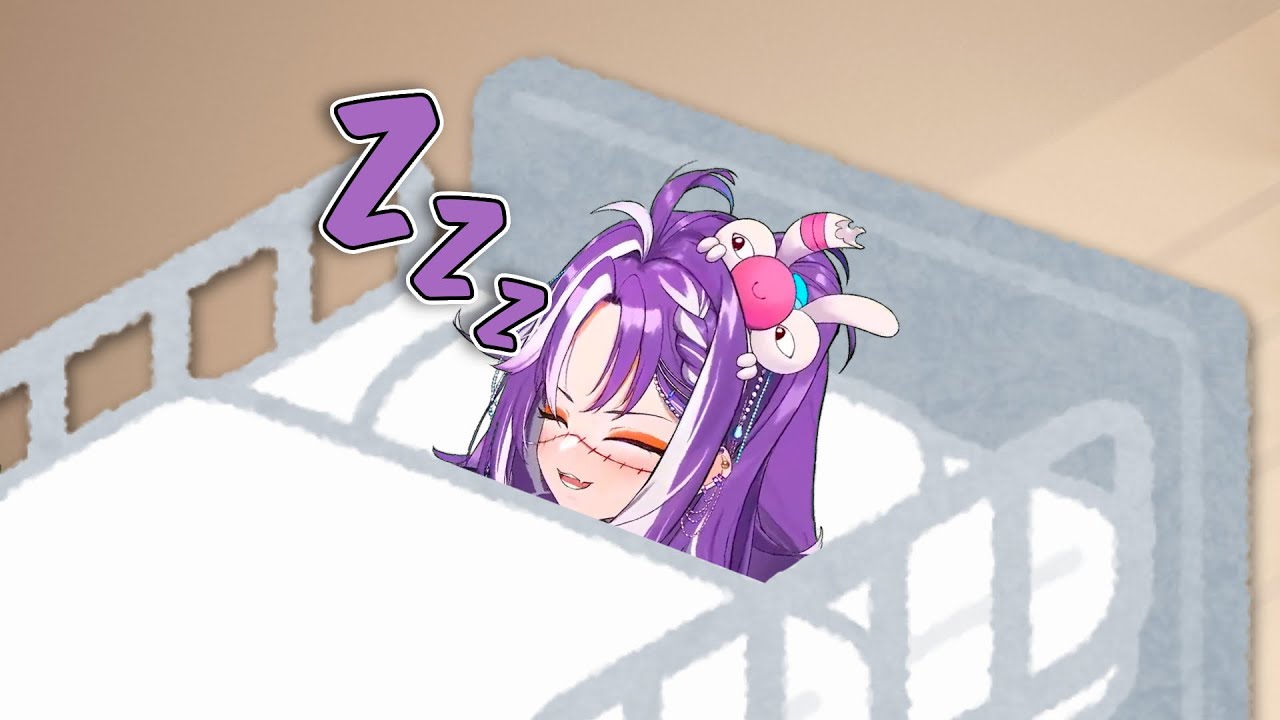 @MichiMochievee sleeps on stream for 1 hour 1 minute and 52 seconds ...