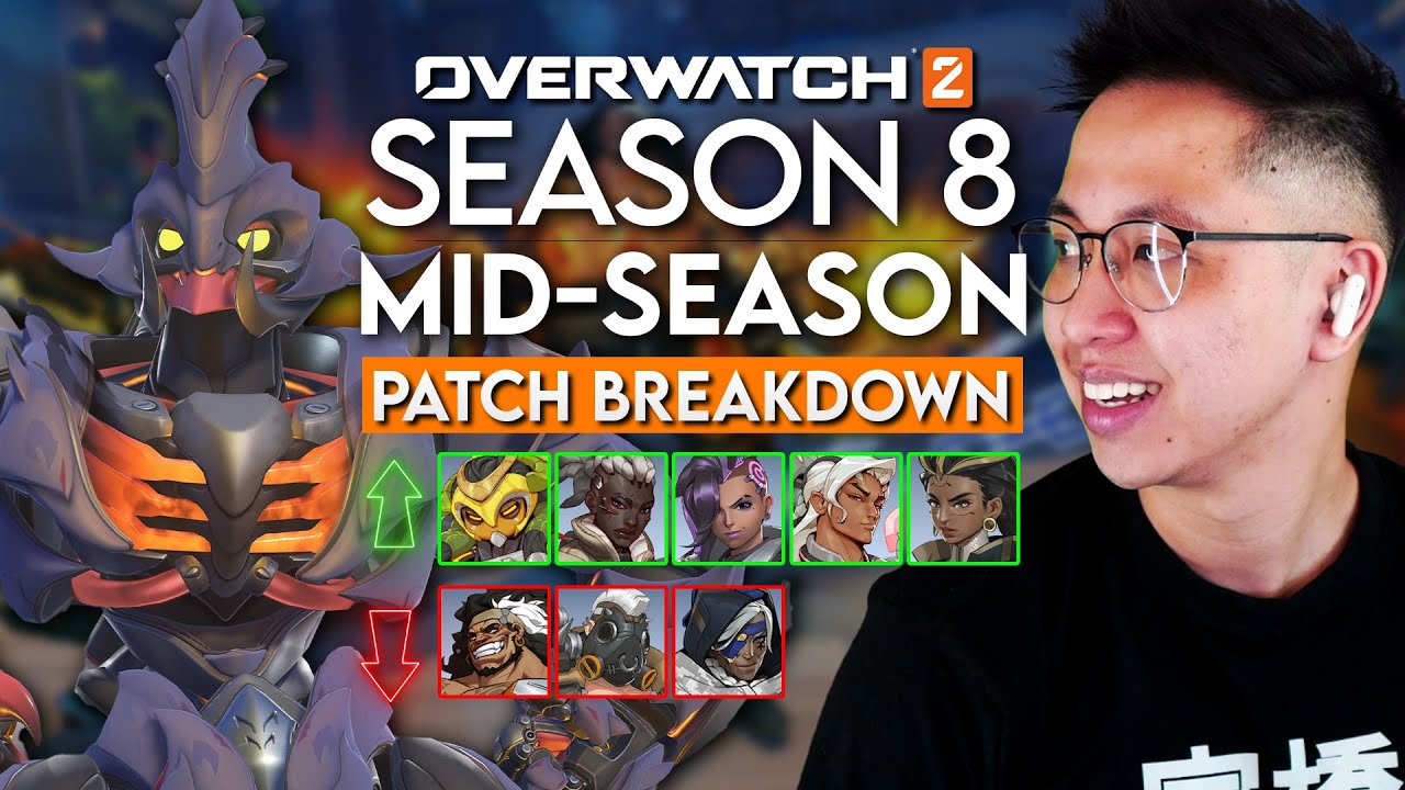 BACK IN THE ORISA META - Overwatch 2 Mid-Season 8 Patch Breakdown - YouTube