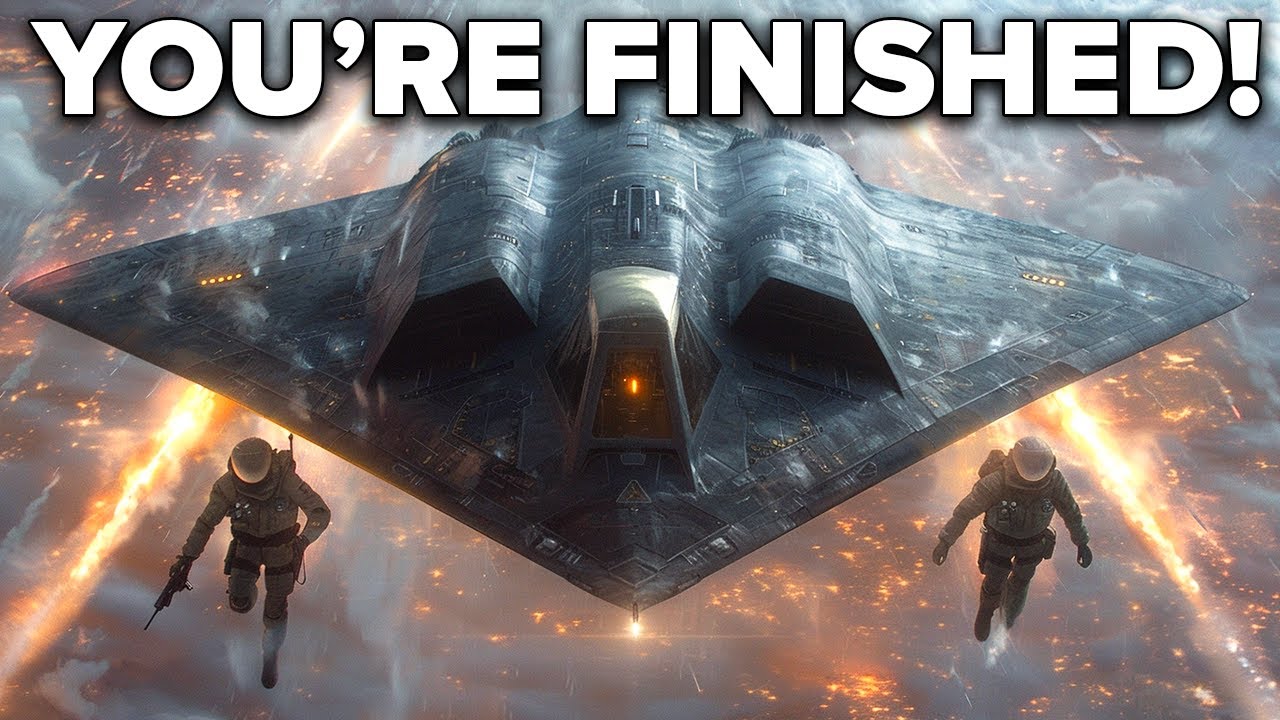 Aliens Learn the Hard Way Never to Mess with Human Stealth Fighter ...