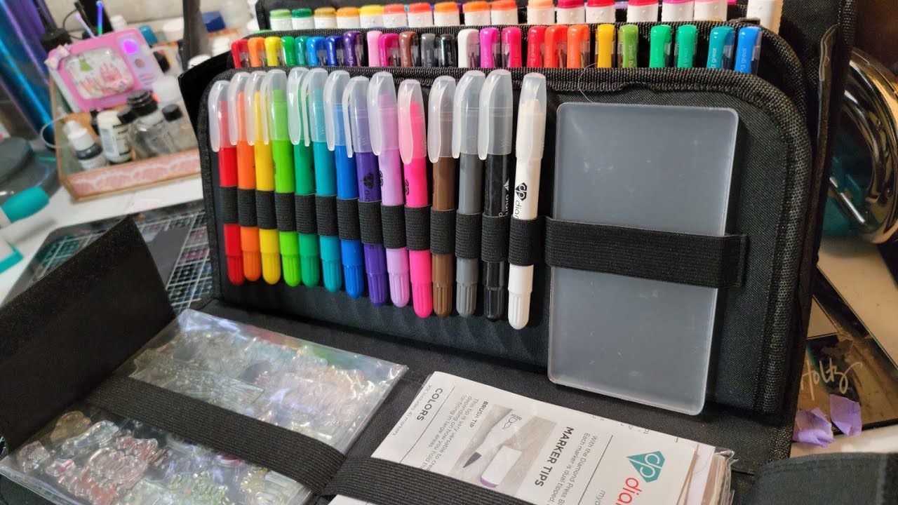 New....Mega Marker Kit by Diamond Press review and demo - YouTube