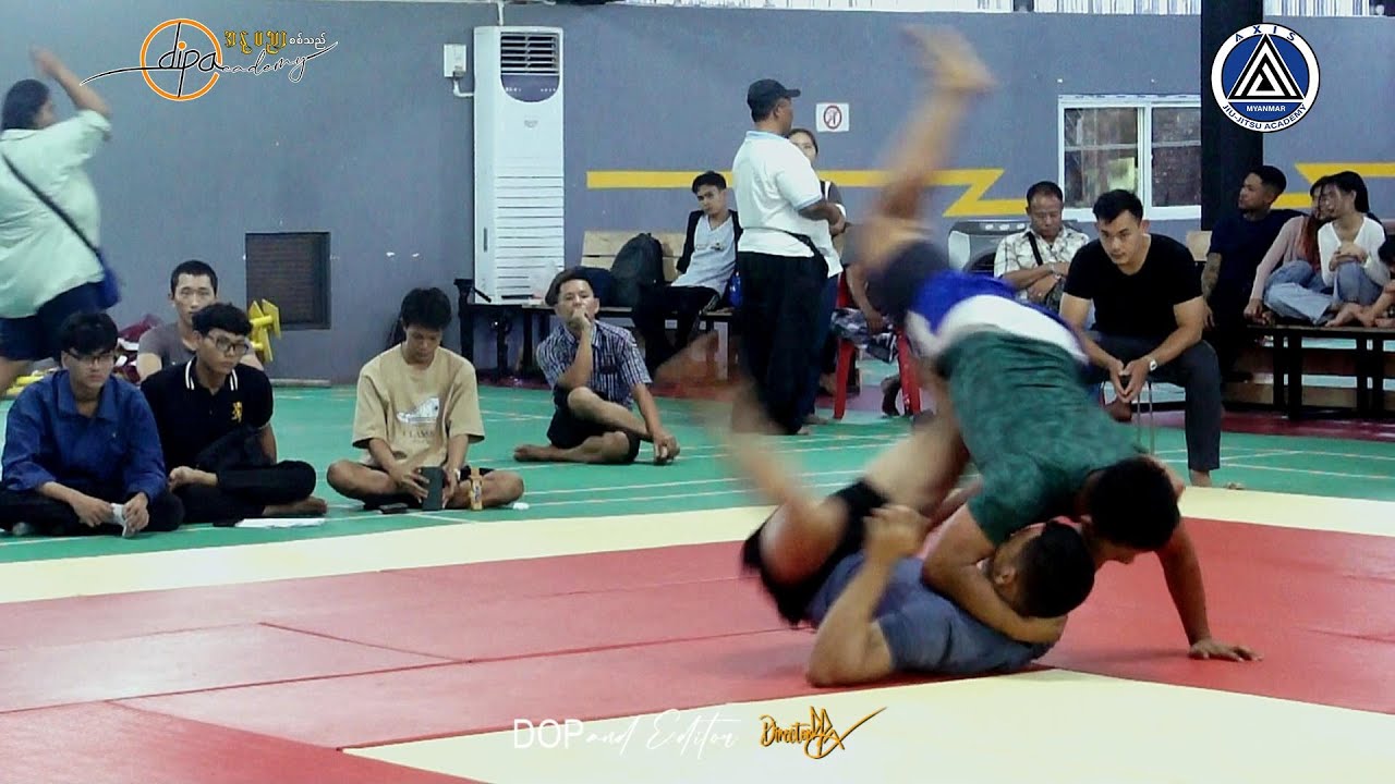 Bout 28 of The First in Myanmar Rising BJJ Warriors - YouTube