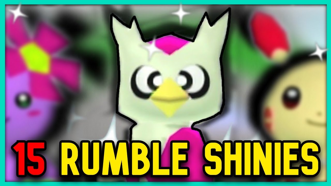 15 POKEMON RUMBLE (Weekend Edition) SHINIES!! | Rumble Weekend 24 - YouTube