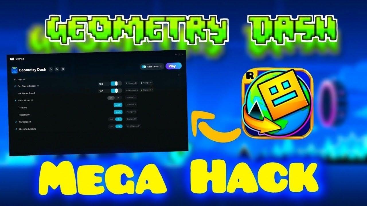 [NEW HACK] GEOMETRY DASH Cheat Menu | Free Download 2025 & Undetect ...