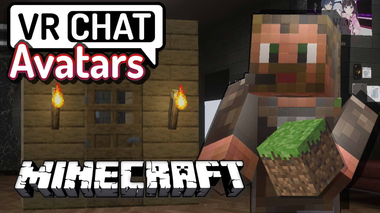 Block Placing Avatar ( Any World ) Minecraft VRChat - YouTube