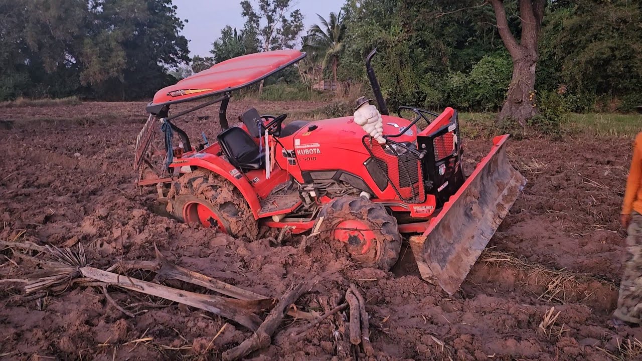 จมโคก KUBOTA L5018 - YouTube