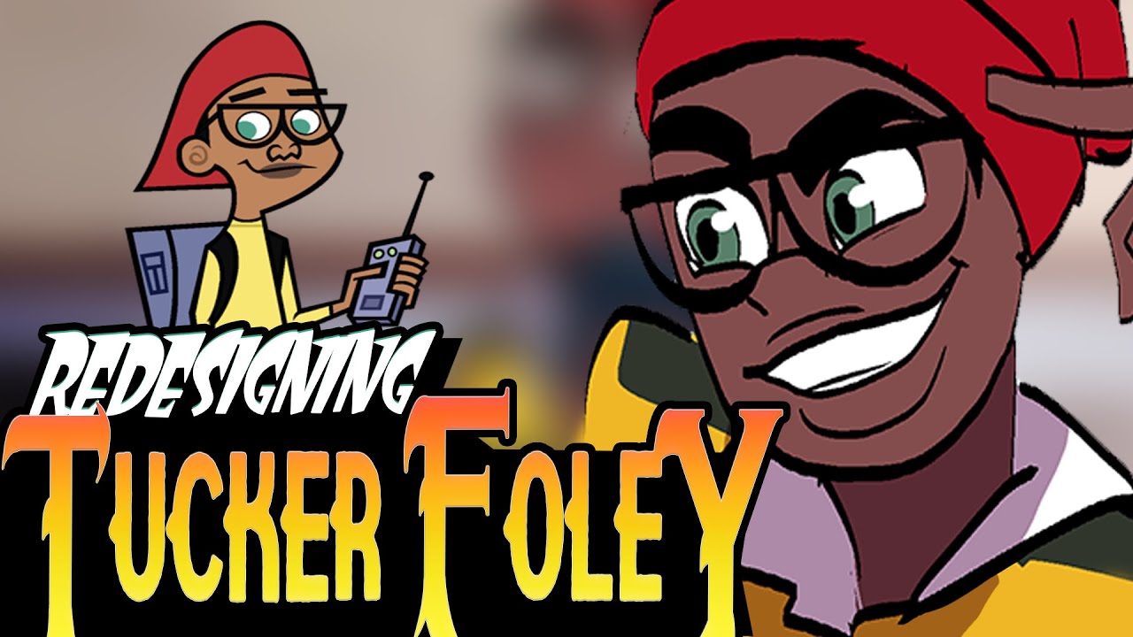 Redesigning Tucker Foley - Danny Phantom Eiodolon Redesigns - YouTube