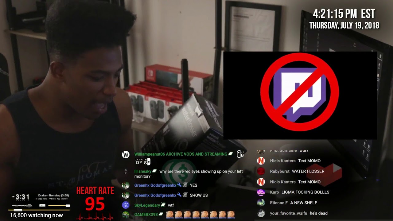 Etika talks about The stuff he bought on amazon and reacts Ninja ligma ...