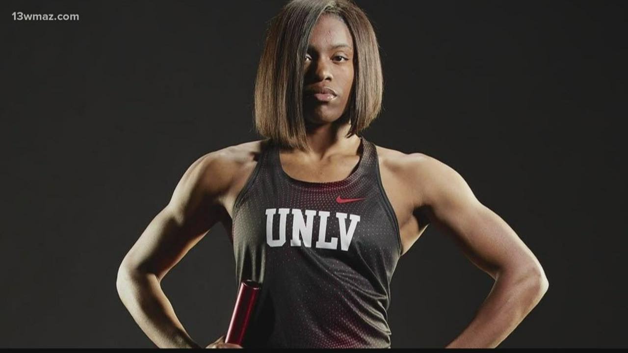 Central Georgia collegiate sprinter to compete in Olympic trials - YouTube