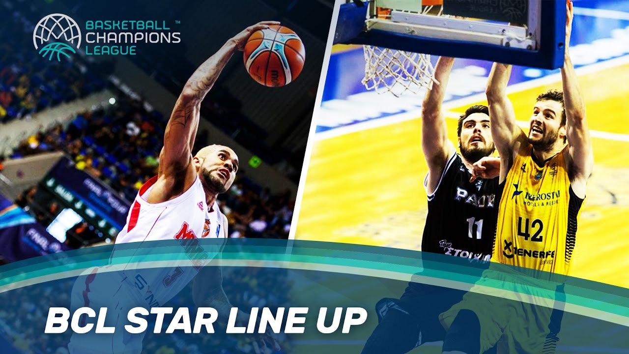 Star Line Up - End of Season Awards - Basketball Champions League - YouTube