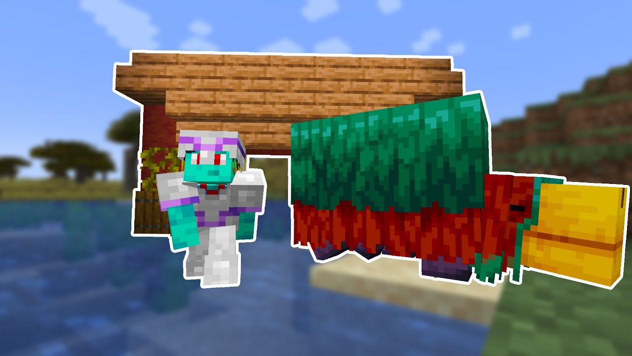 Building a SNIFFER SANCTUARY in Minecraft! - YouTube