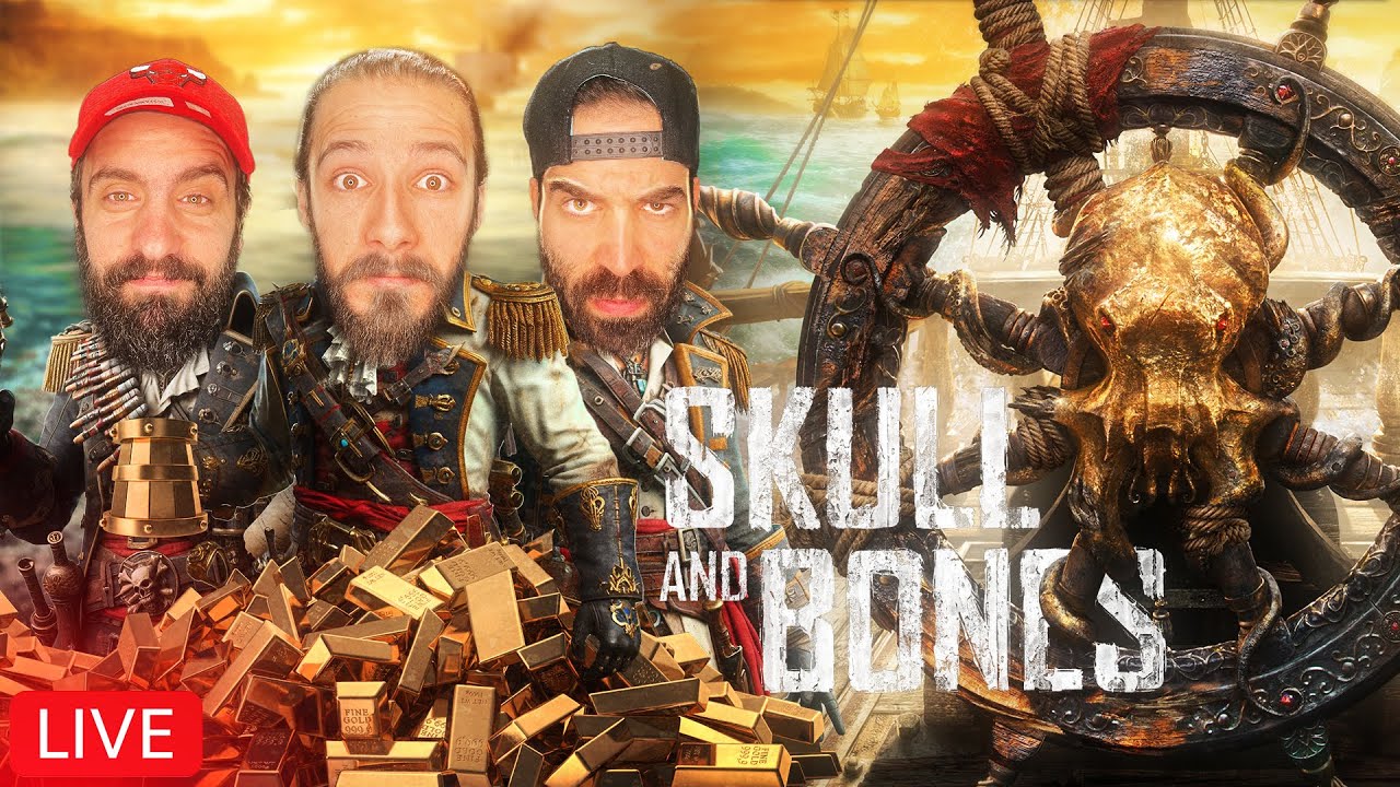 🔴 ΝΕΟ ΠΑΙΧΝΙΔΙ ΜΕ ΠΕΙΡΑΤΕΣ! 🔥Skull & Bones Closed Beta - YouTube