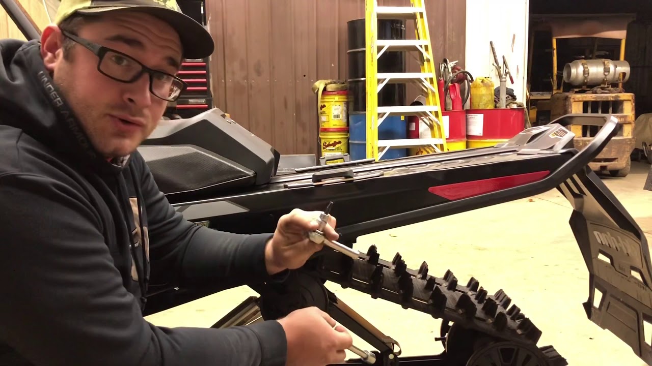 Tunnel Guard for Gen 4 Ski-Doo - YouTube
