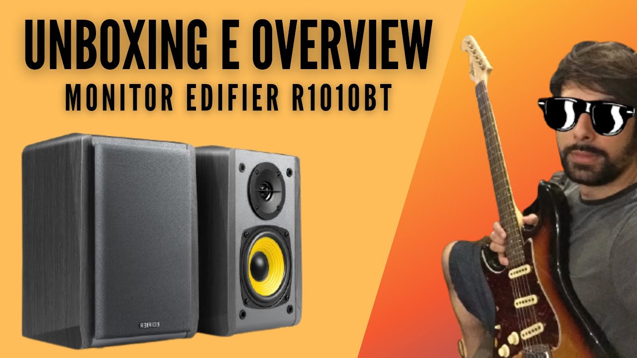 UNBOXING | OVERVIEW | TEST - MONITOR EDIFIER R1010BT - YouTube