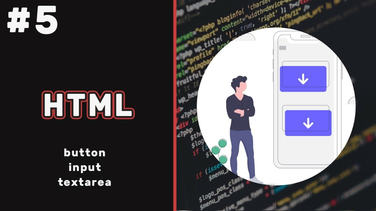 5 Html 馃槷馃槷馃槷 Button Input Textarea Youtube