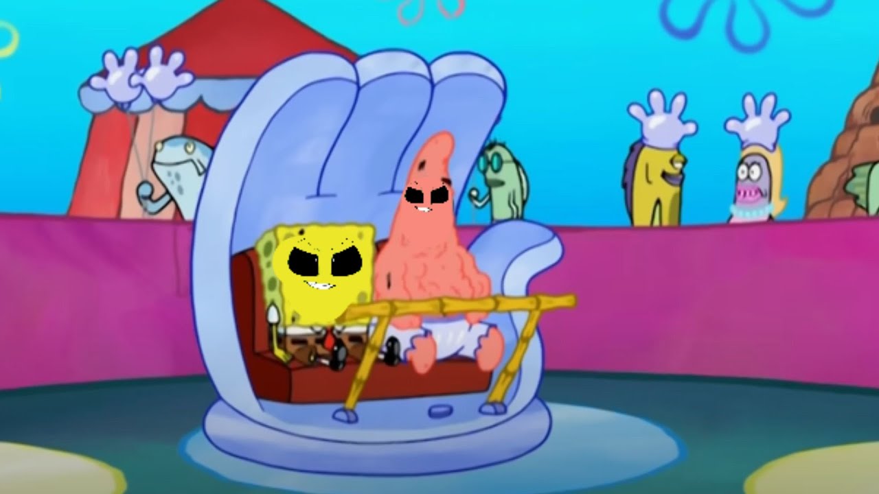 THE STORY OF SPONGEBOB'S FEAR | SPONGEBOB WAS VERY SCARED AT THE ...