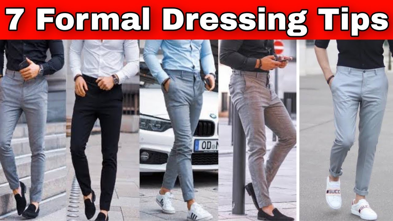 7 Formal Dressing Tips to LooK More STYLISH 🔥 |Shirt and Pant ...