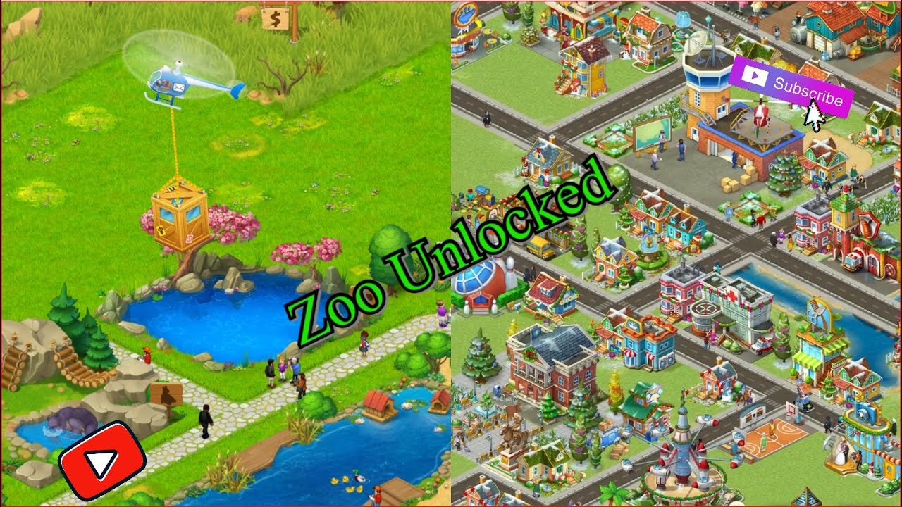 Zoo Unlocked | New Layout coming | Port unlocked at Level 29 | TOWNSHIP ...
