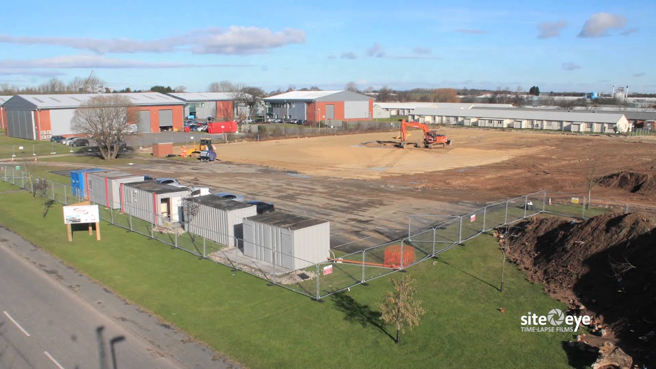 Time-Lapse - Thorp Arch Estate Unit 512 - February 2016 - YouTube