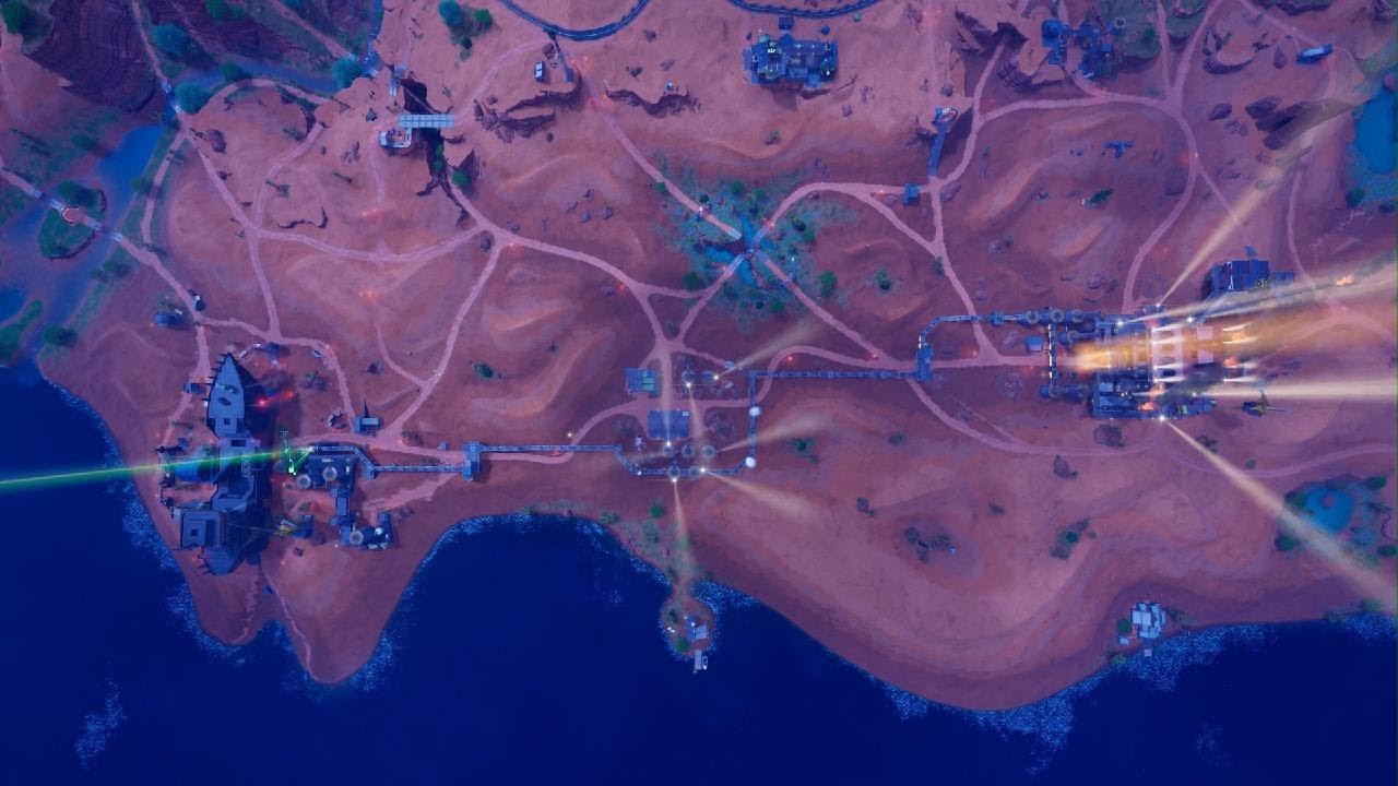 Fortnite CHAPTER 5 SEASON 3 LIVE EVENT (Seen From The Sky) - YouTube