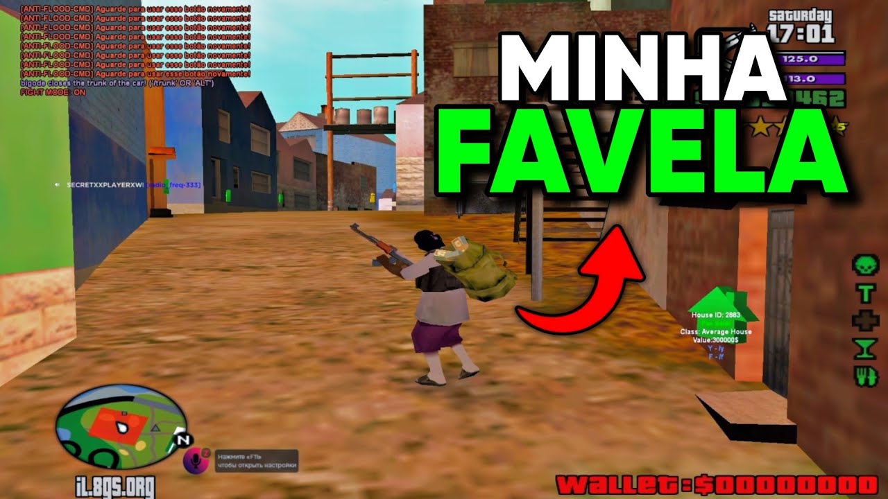 MINHA FAVELA EM DOMINAÇÃO no GTA RP SAMP ANDROID/PC - YouTube