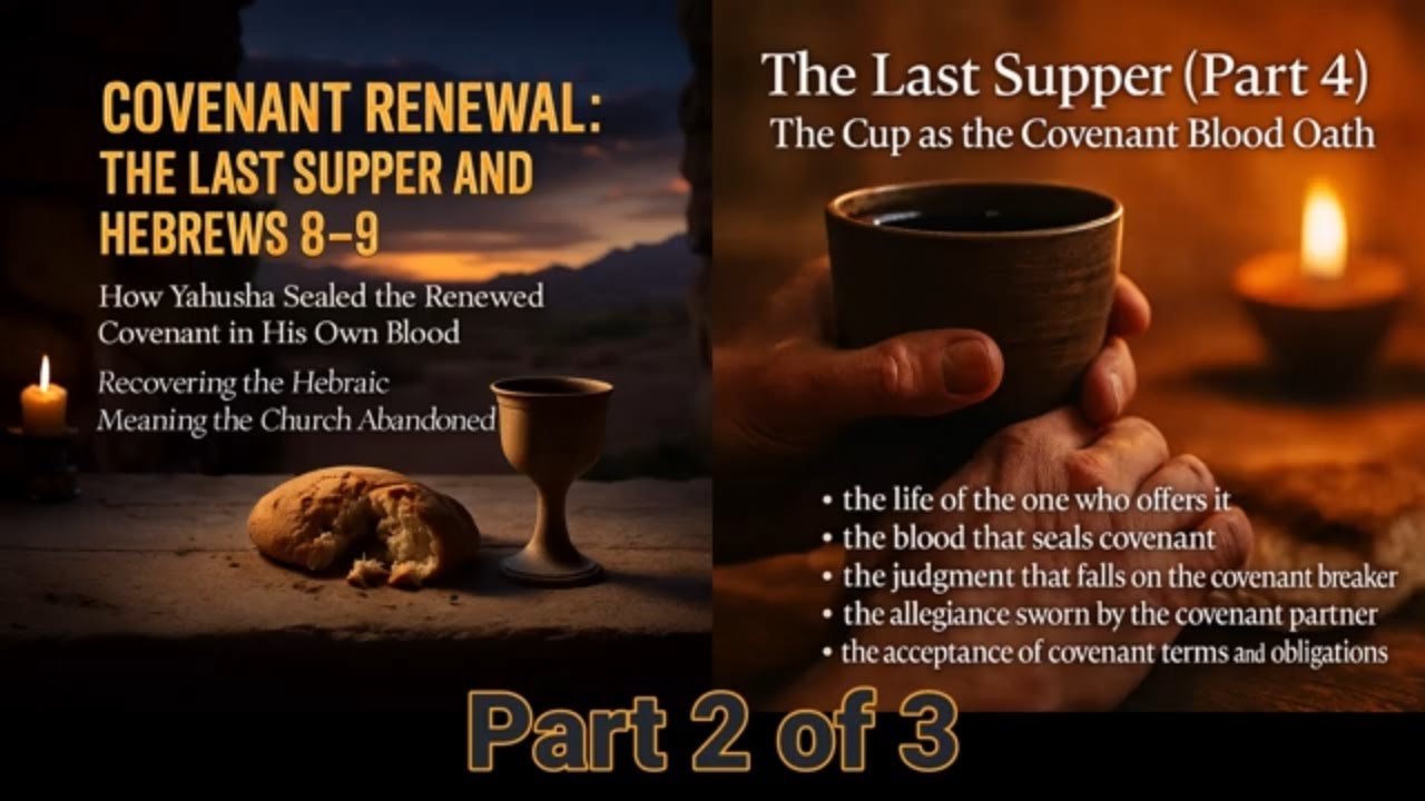 Covenant Renewal — Part 2: The Covenant Blood Oath - YouTube