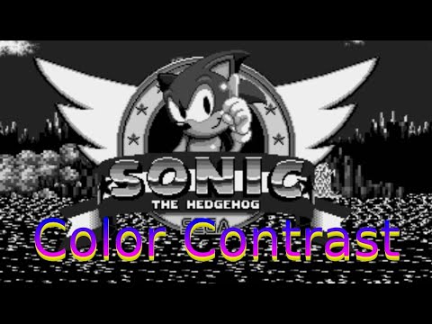 Sonic 1 Color Contrast хак Раскраска - YouTube