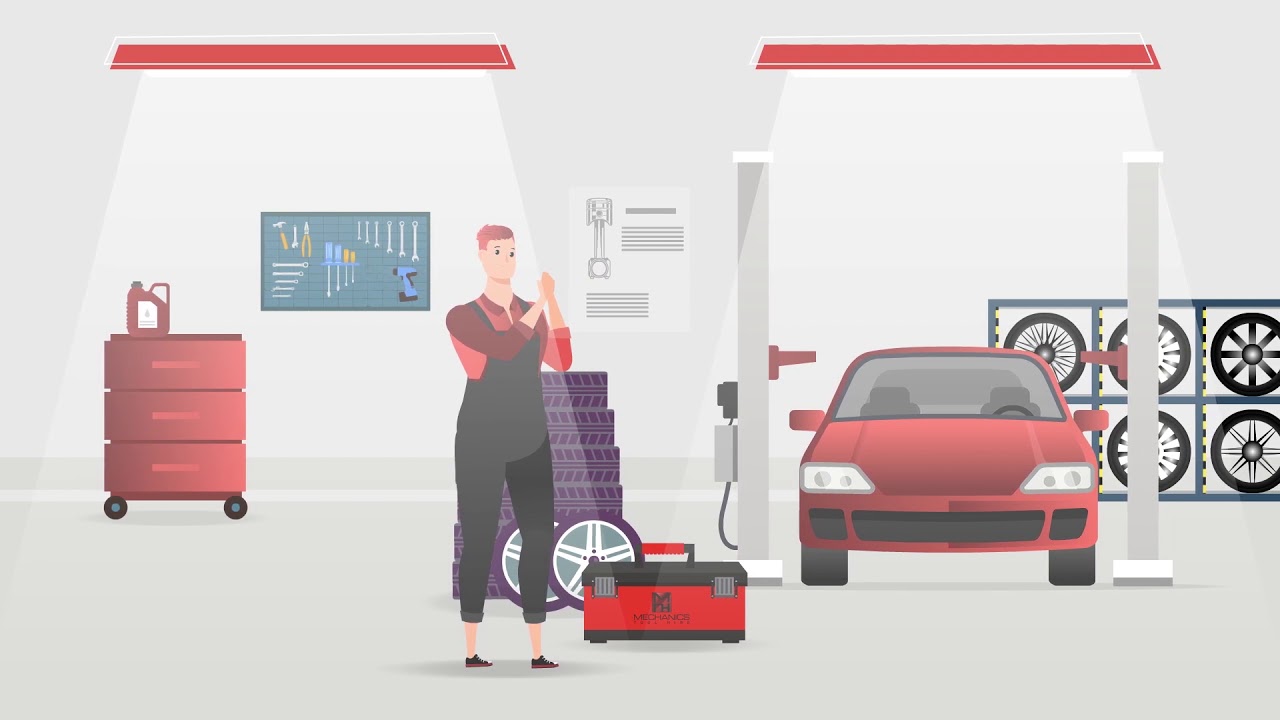 car repair [style 3] - YouTube