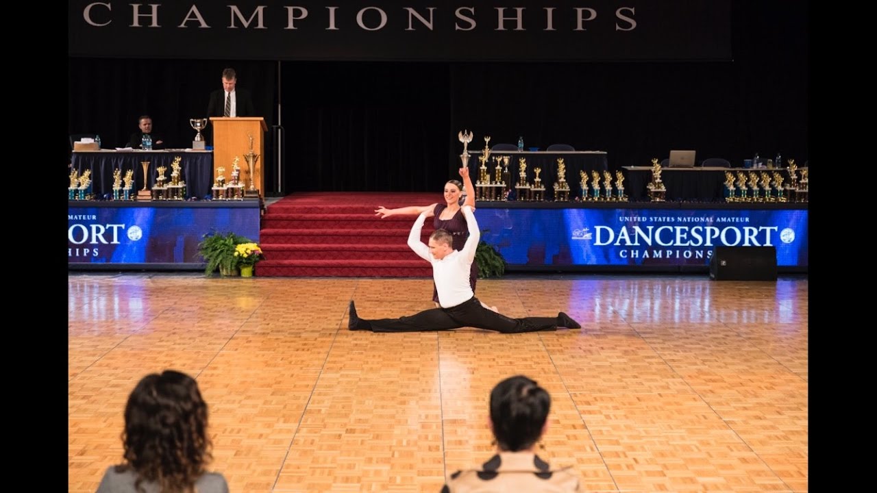 Isaac Hassel & Elise Johanson Amateur Cabaret US National Dancesport ...