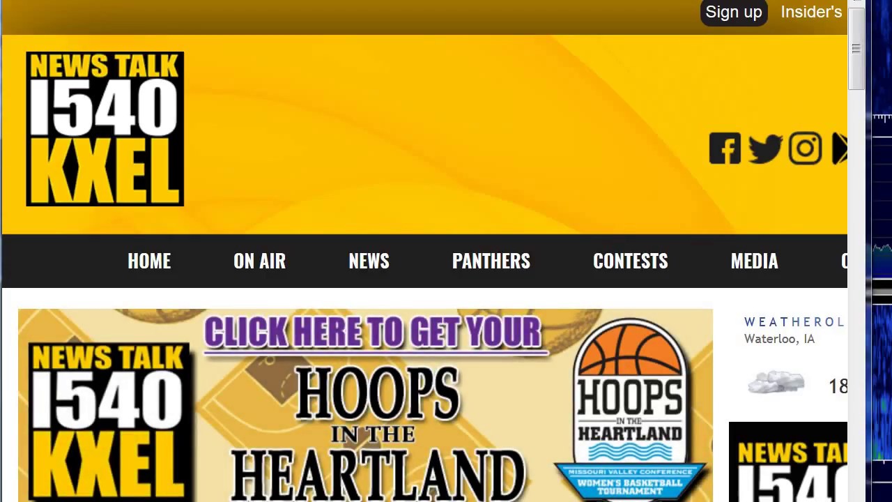 1540 kHz. USA-IA. KXEL News Talk. Waterloo. 50kW. 7594km. 316deg. 22.01 ...