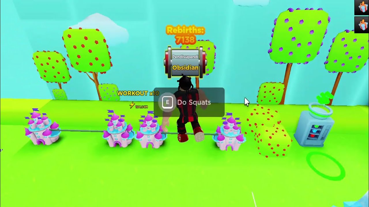 18 Million Strength Speedrun in 21 Mins on Strongman Simulator Roblox ...