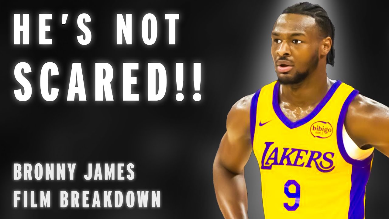 Breaking Down: Bronny James Summer League Pt. 2 - YouTube