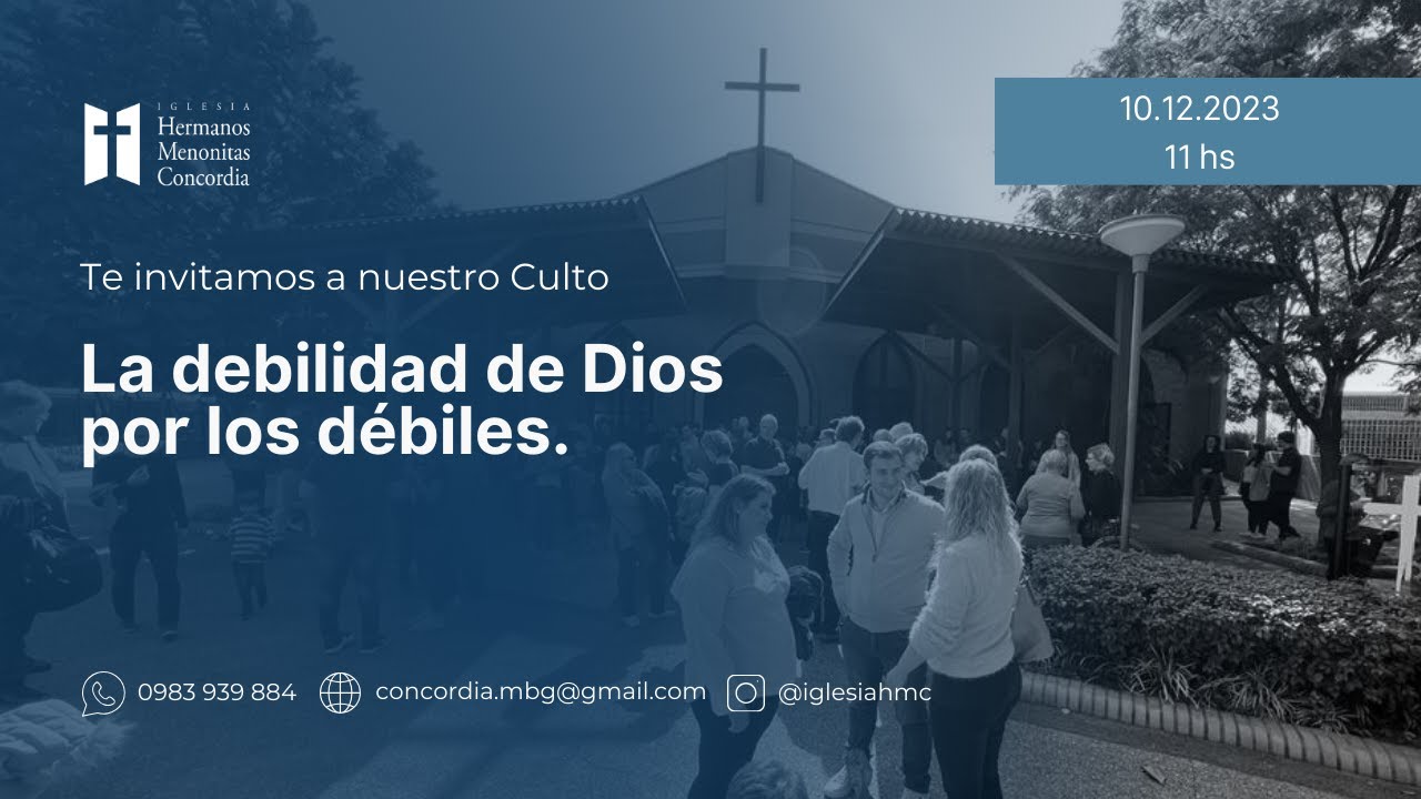La debilidad de Dios por los débiles. - Victor Wall - YouTube
