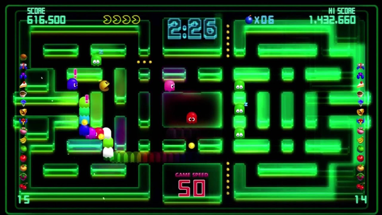 Pacman Championship Edition DX: 5 min Score Attack - YouTube