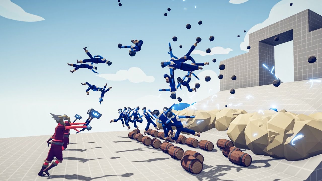 Thor vs Every Unit - Totally Accurate Battle Simulator TABS - YouTube